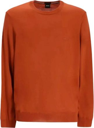 HUGO BOSS Homme, Pulls, Orange, Taille: XL Pull Botto-L