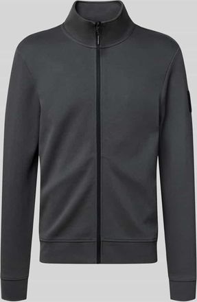 Tom Tailor Denim Regular Fit Sweatjacke aus Baumwoll-Mix