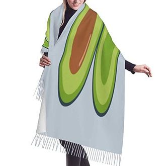 Generic Avocat Bleu Marine Écharpe Femme Classique Étole Châle De Femme Doux Chaud Châle