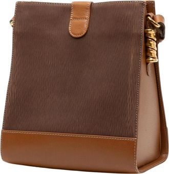 Loewe Sac bandouli&egrave;re en cuir Pre-owned - Femme - Pre-owned - Brun - Taille: ONE Size