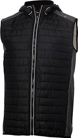 Calvin Klein Gilet léger Hybride de Hommes - Charcoal Marl - XXL