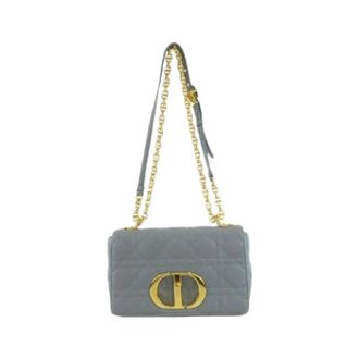 Dior Pre-owned Caro Small Calf Shoulder Bag - - Pre-owned - Damen - Grau - ONE SIZE