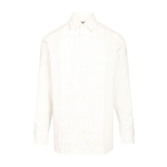 Paul Smith Hemd mit Plisseefalte aus Baumwolle - - Shirts - Herren - Wei&szlig; - S