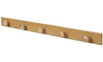 Broste Copenhagen Broste Copenhagen 71178060 Garderobe/Haken Pebble 6 x 5 x 80 cm, beige