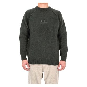 C.P. Company Girocollo Pullover - - Knitwear - Herren - Gr&uuml;n - L