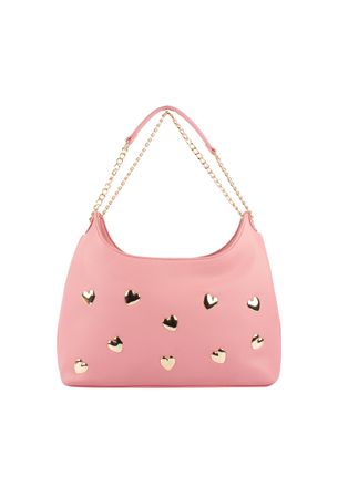 Mymo Schultertasche Damen Rosa