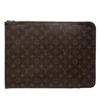 Louis Vuitton Pre-owned Monogram Clutch - - Pre-owned - Damen - Braun - ONE SIZE