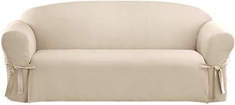 Sure Fit Home Decor Cotton Duck Schonbezug, Baumwolle, Natürliche Farbe, Sofa