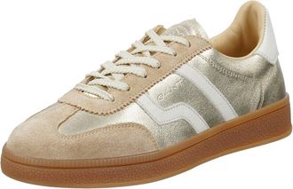 GANT FOOTWEAR Damen CUZIMA Sneaker, Gold, 38 EU