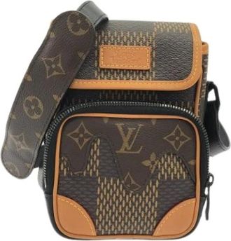 Louis Vuitton unisex, Pre-owned, Brun, Taille: ONE Size Sac bandouli&egrave;re en toile Pre-owned