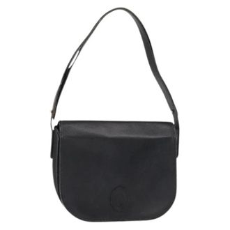 Dior Pre-owned Vintage Leder Schultertasche - - Pre-owned - Damen - Schwarzk - ONE SIZE