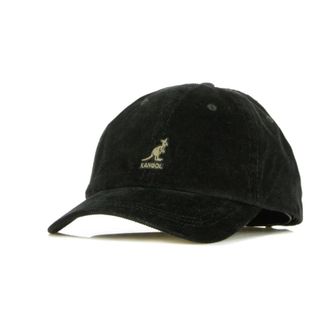 Kangol Homme, Accessoires, Noir, Taille: ONE Size Casquette Visière Courbe en Velours
