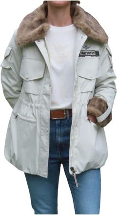 Aeronautica Femme, Vestes, Bleu, Taille: 40 FR Vestes