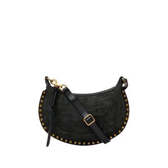 Isabel Marant Sac &eacute;paule Oskan Moon en cuir su&eacute;d&eacute;