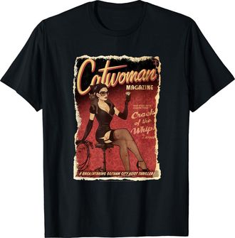 DC Comics Justice League Bombshell Catwoman Magazine T-Shirt
