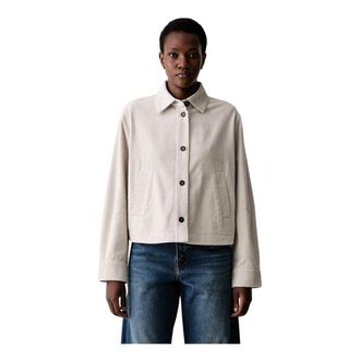 Marc O'Polo Corduroy Overshirt - - Jackets - Damen - Beige - S