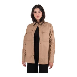 J.W.Anderson Slime Logo Oversized Shirt - - Jackets - Damen - Beige - 2XS