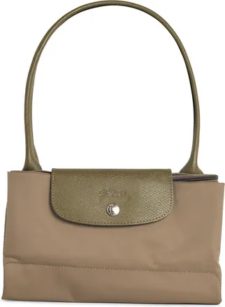 Longchamp L Sac &agrave; bandouli&egrave;re vert Tela Le Pliage Green