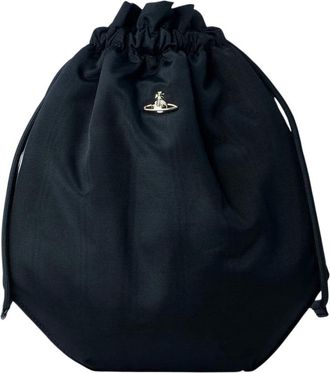 Vivienne Westwood Femme, Sacs, Noir, Taille: ONE Size Daisy Drawstring Bucket Bag