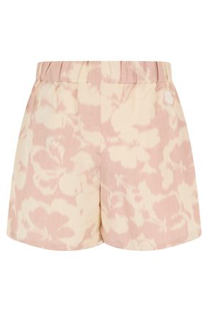 Moncler Womens Shorts Beige Polyester
