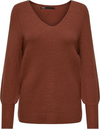 Only ONLATIA L/S V-Neck Cuff KNT NOOS