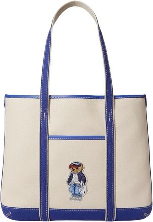 Polo Ralph Lauren Femme, Sacs, Beige, Taille: ONE Size Tote Bags