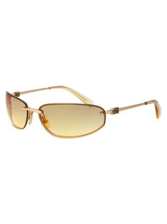 Miu Miu Womens Sunglasses 0mu A50s Gold Metal