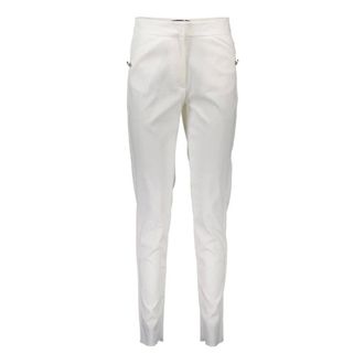 Just Cavalli Femme, Pantalons, Blanc, Taille: 42 FR Pantalon Droit