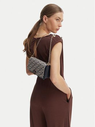 Tommy Hilfiger Handtasche Th Her Chain Cross Jacqu AW0AW18637 Dunkelblau