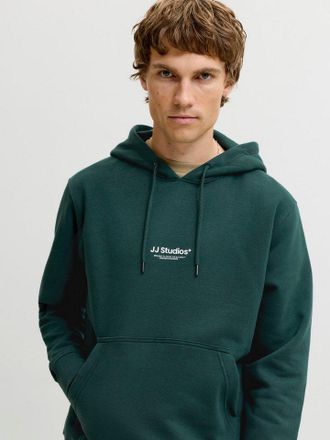 Jack & Jones Kapuzensweatshirt JJESOHO SWEAT HOOD NOOS Baumwollmischung, relaxed fit