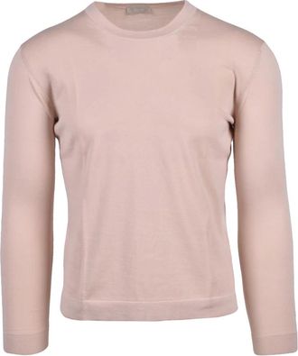 Drumohr Homme, Pulls, Rose, Taille: XS Maglioncino Girocollo