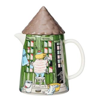 Arabia 1055267 Moomin Kanne 1,0L Badehaus, Porzellan