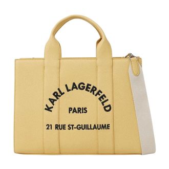 Karl Lagerfeld Femme, Sacs, Jaune, Taille: ONE Size Cabas Villa La Vigie