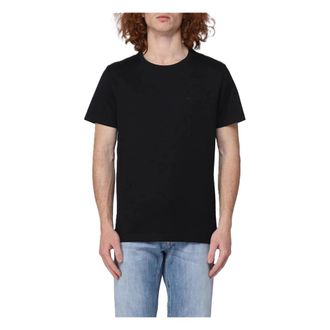 Dondup Homme, Tops, Noir, Taille: XL T-Shirt Col Rond