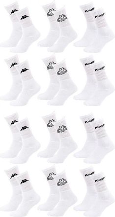Kappa Chaussettes Homme TENNIS Pack de 12 Paires 1604