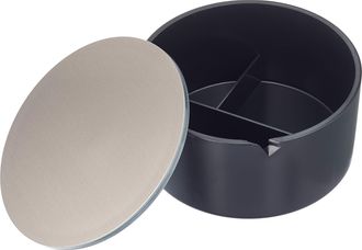 KELA Kela Badezimmer Aufbewahrungsbox, Kunststoff, Coastal Graphit