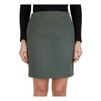 Kiton Femme, Jupes, Vert, Taille: 38 FR Wool Skirt