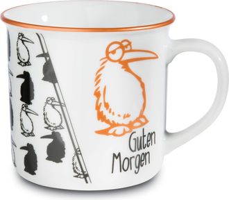 Nici 45027 Tasse Guten Morgen, Porzellan, 400ml