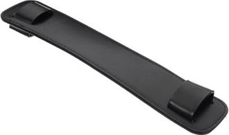 Frcolor Coussinet D&Eacute;paule Amovible en PU pour Bandouli&egrave;re de Paquet &agrave; Main Rembourrage &Eacute;pais et Antid&eacute;rapant Large Coussin Protecteur Noir Compatible Cabas et