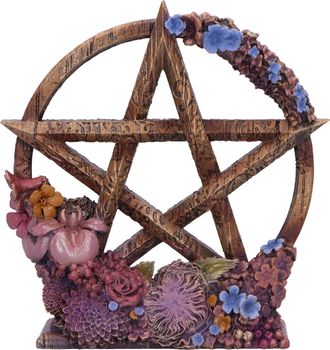 Nemesis Now Season of The Pentagramm Figur, Harz, Bronze (Spring), 16,5