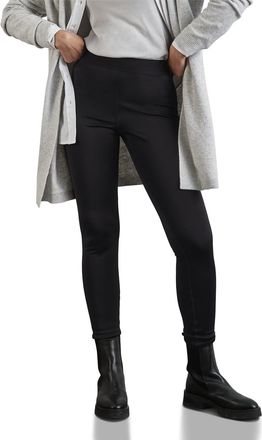 Street One Damen A378569 Wendbare Thermo-Leggings, Schwarz, 40W EU