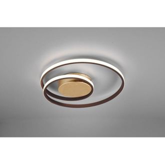 Reality Reality Leuchten - Rusty Zibal Plafonnier Led Spirale 22w Dimmable &Oslash;39 cm Trio Lighting