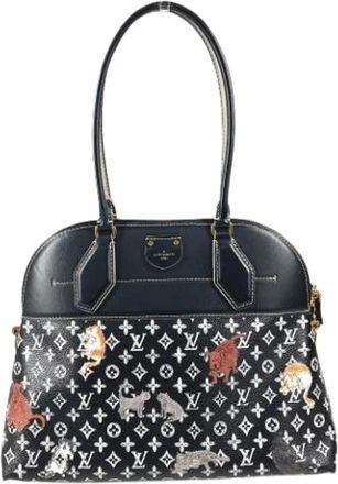 Louis Vuitton Sac cabas d&eacute;paule vintage Pre-owned - Femme - Pre-owned - Noir - Taille: ONE Size