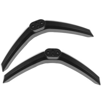 Pretyzoom TV St&auml;nderf&uuml;&szlig;e Ersatz 1 Paar mit Rutschfesten Pads Stabile TV Halterungsbeine aus Robustem Material f&uuml;r 43 Zoll Flachbildschirm Einfache Montage Tisch