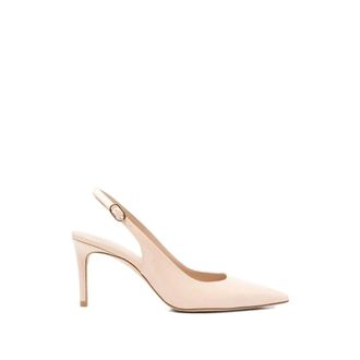 Stuart Weitzman Femme, Chaussures, Beige, Taille: 37 1/2 EU Power T.075 Slingback
