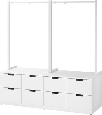 IKEA NORDLI Kommode mit 8 Schubladen