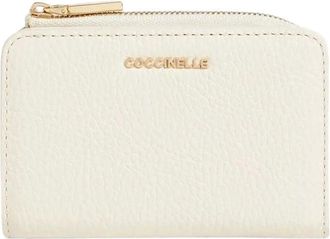 Coccinelle Femme, Accessoires, Blanc, Taille: ONE Size Petit portefeuille