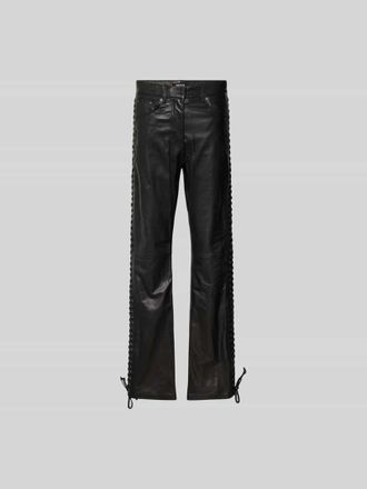 Rotate Lederhose mit 5-Pocket-Design