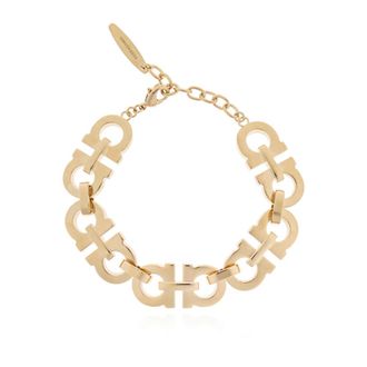 Ferragamo Armband mit Logo - - Accessories - Damen - Gelb - ONE SIZE