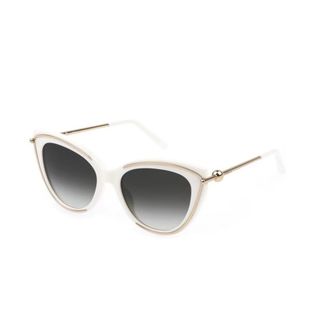Furla Femme, Accessoires, Blanc, Taille: 55 MM Sfu889 Lunettes de soleil